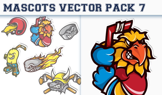 Mascots Vector Pack 7