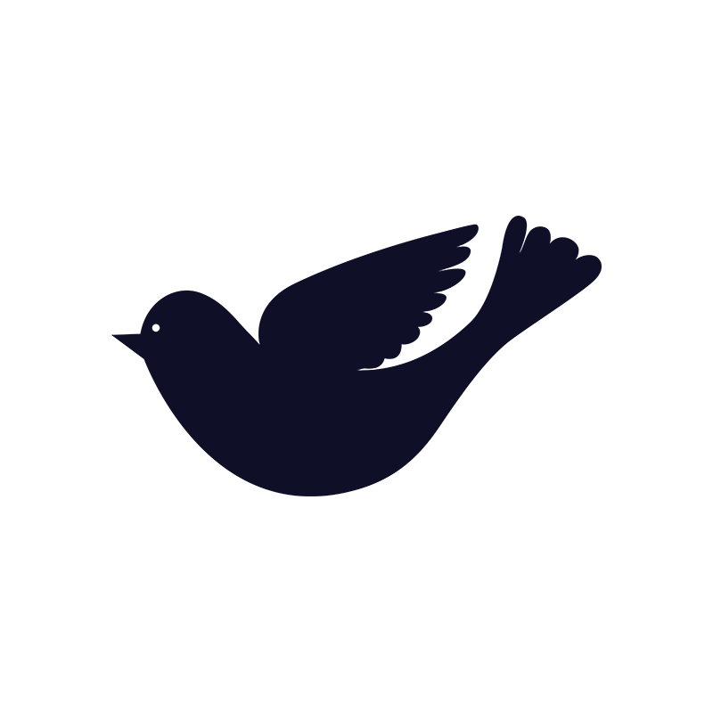 Simple Flat Birds 1 Vector Bird 05 - Designious